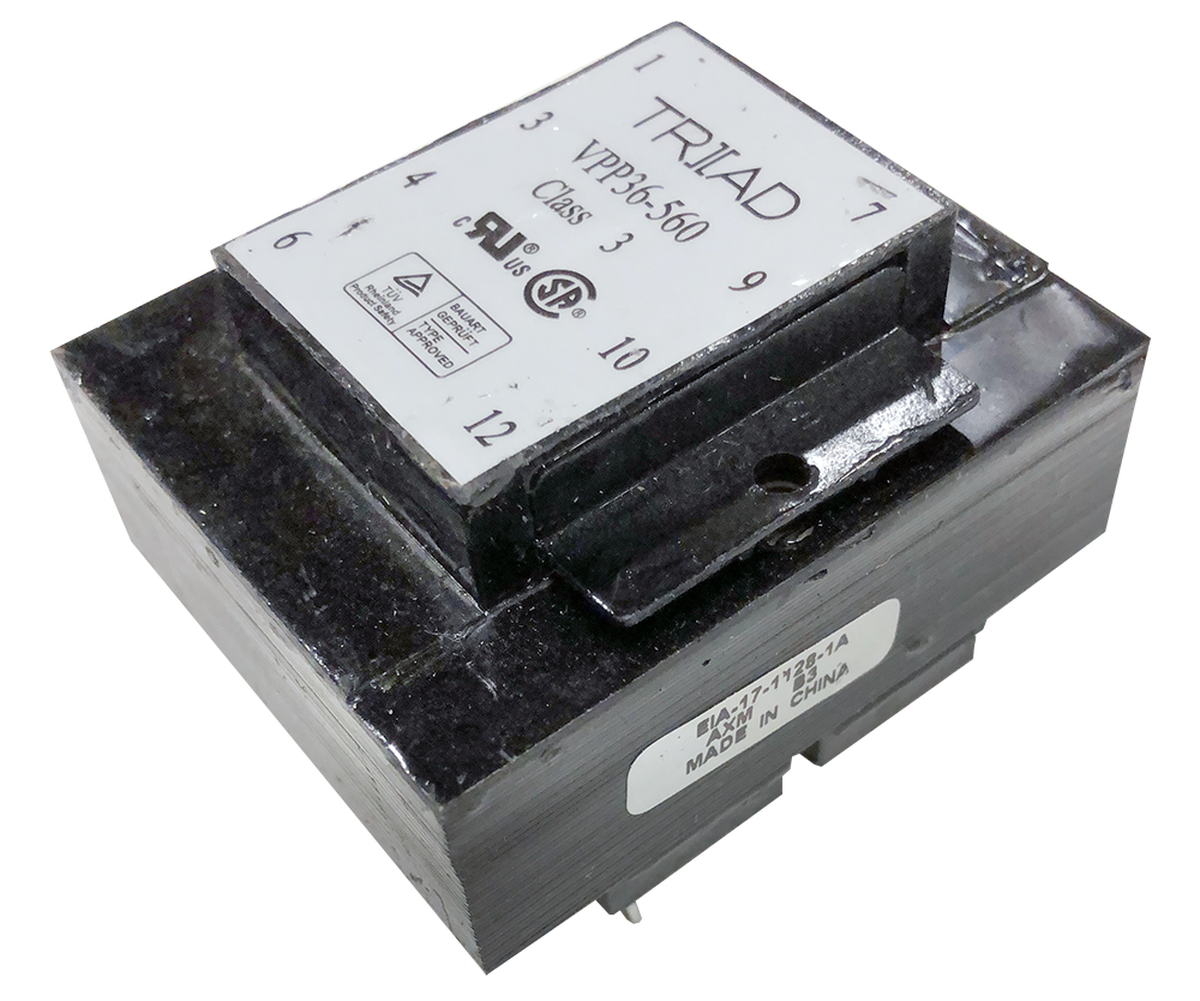 PC Mount Transformer 20VA, 36 vct @ 0.56 Amp, 18v @ 1.12 Amp | Surplus ...